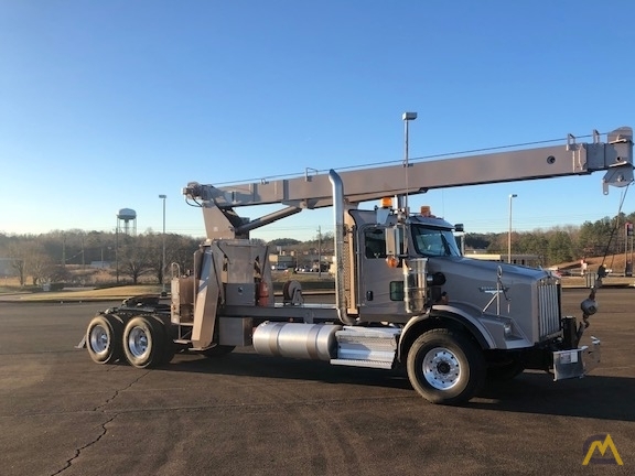 Altec AC18-70B 18-ton Boom Truck Cranes on Kenworth T800 Wide Nose For ...