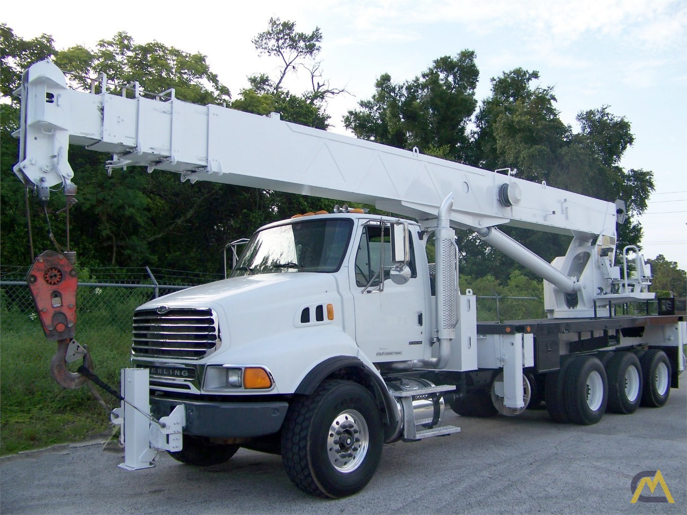 Altec AC35-127 35-Ton Boom Truck Crane on Sterling LT9500 For Sale ...