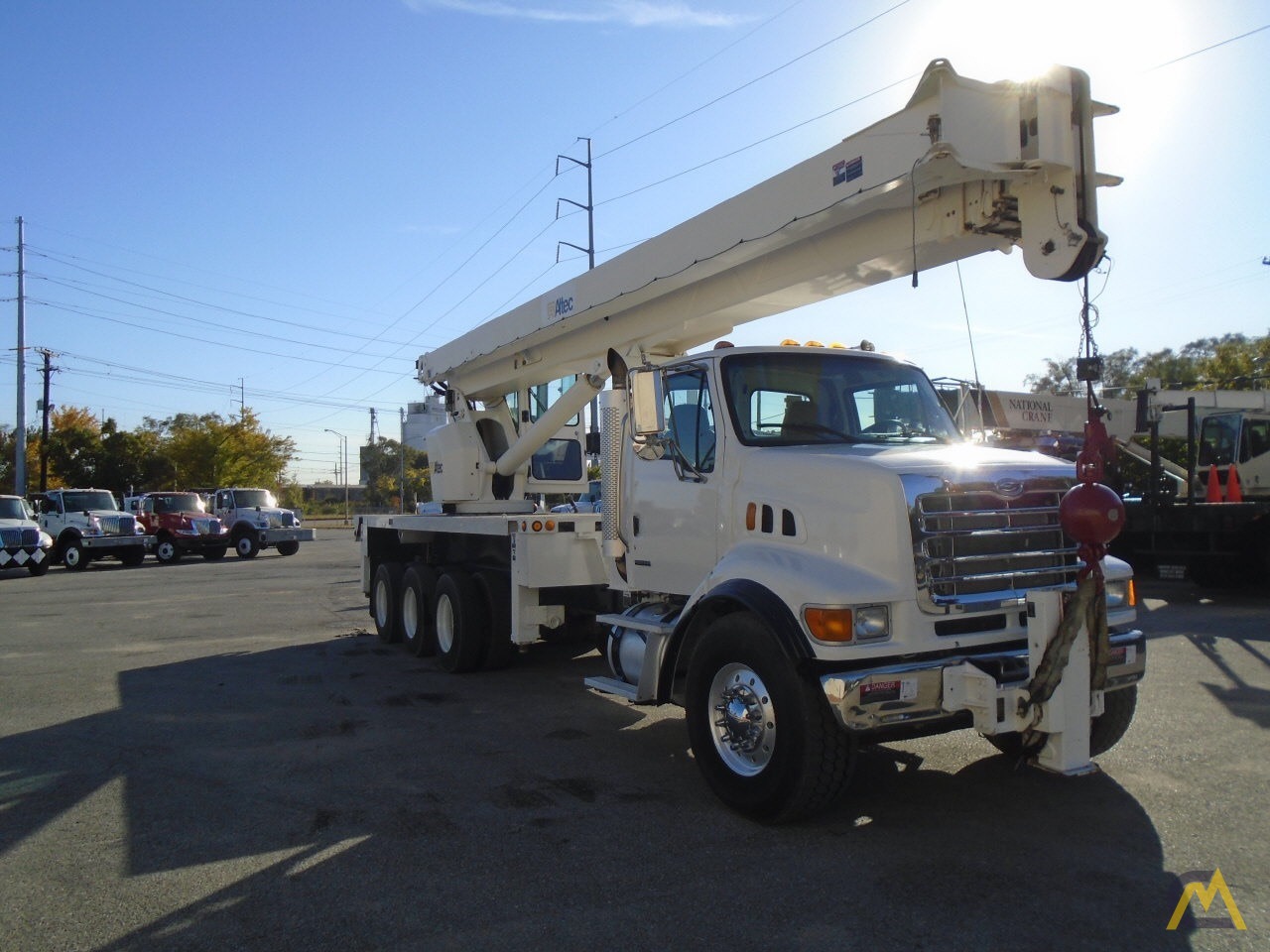 Altec AC35-127S 35-Ton Boom Truck Crane on Sterling: CranesList ID: 256 ...