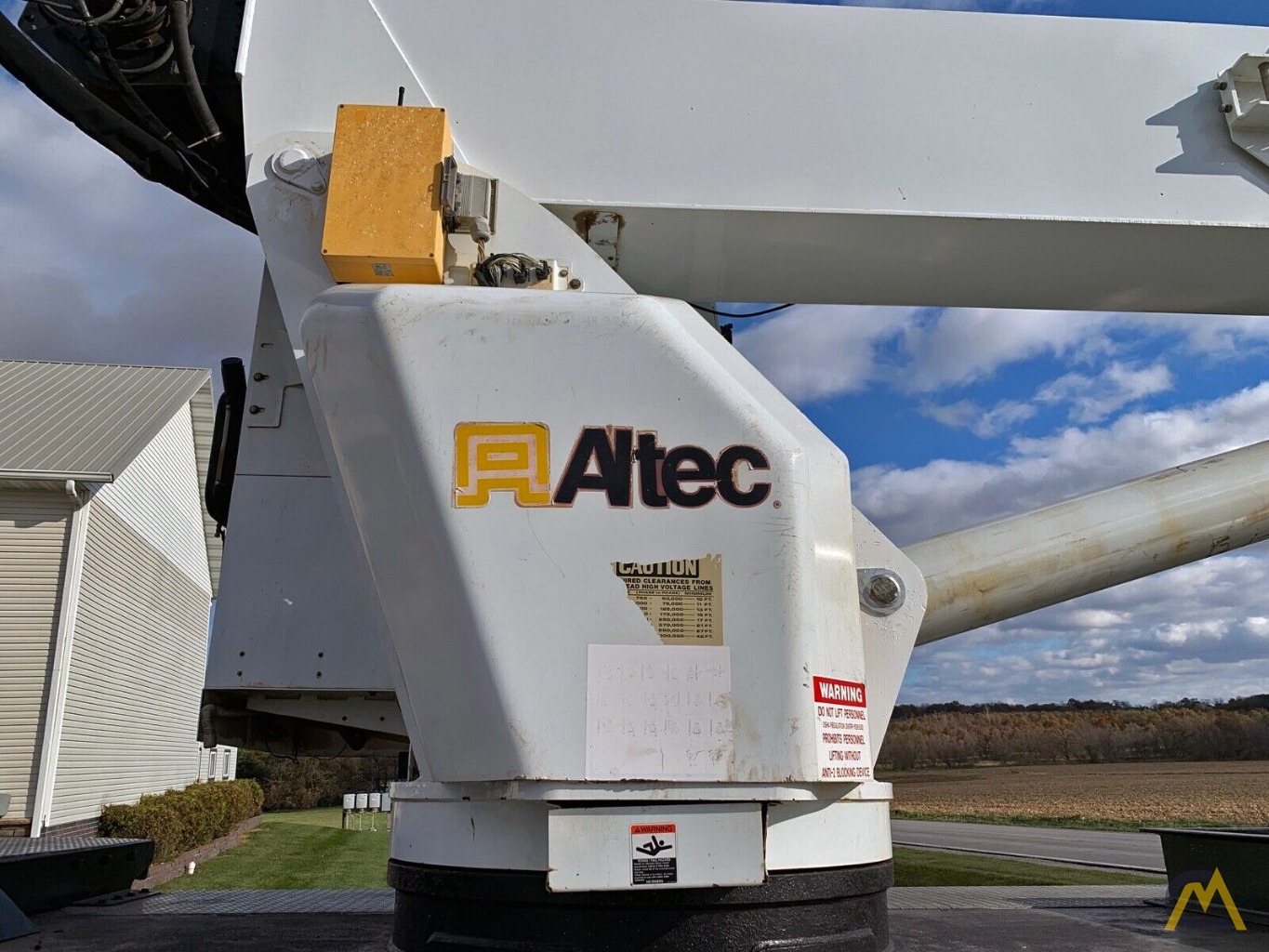 Altec AC38-127S 38-Ton Boom Truck Crane For Sale Trucks Hoists ...