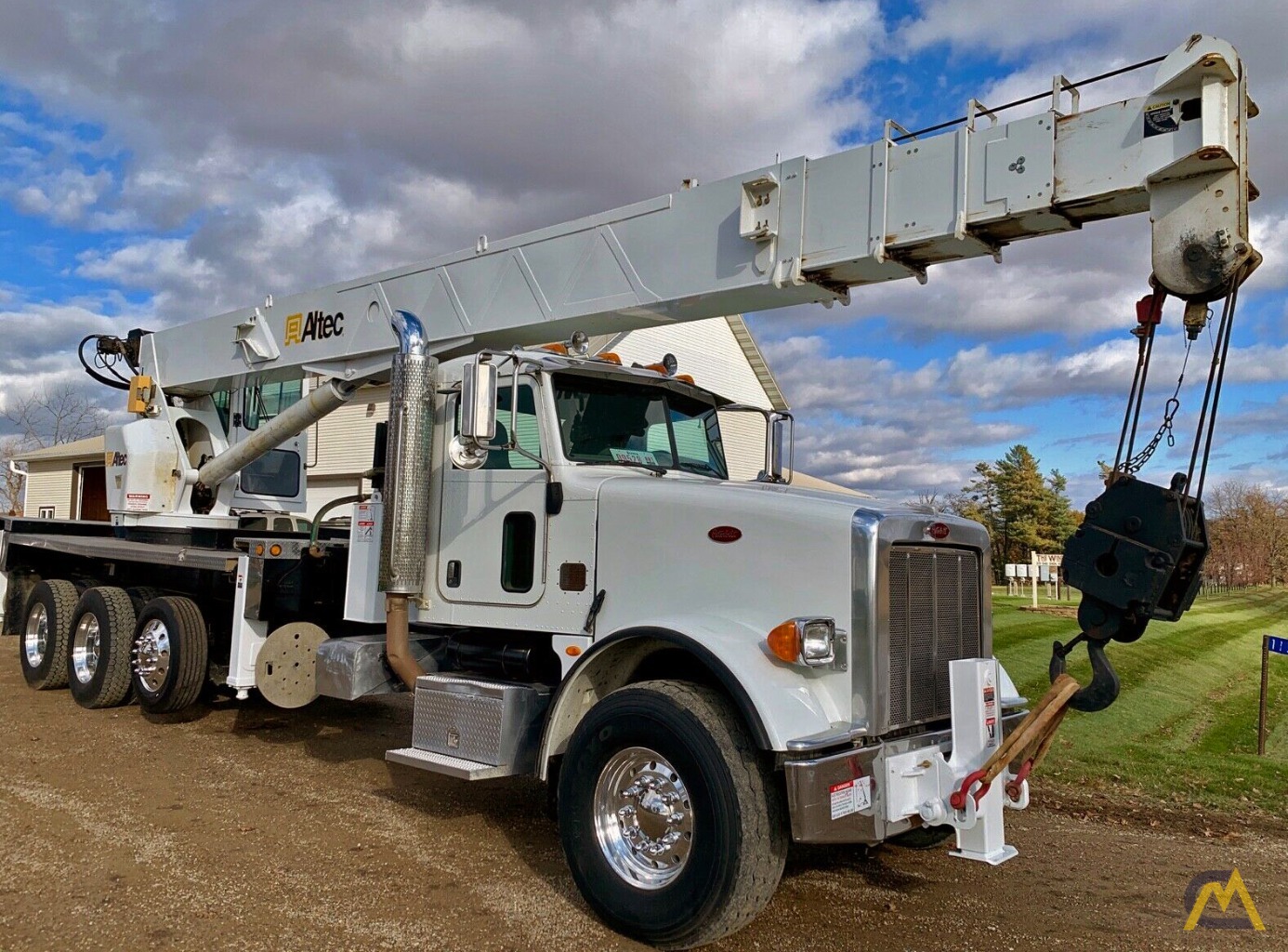 Altec AC38-127S 38-Ton Boom Truck Crane For Sale Trucks Hoists ...