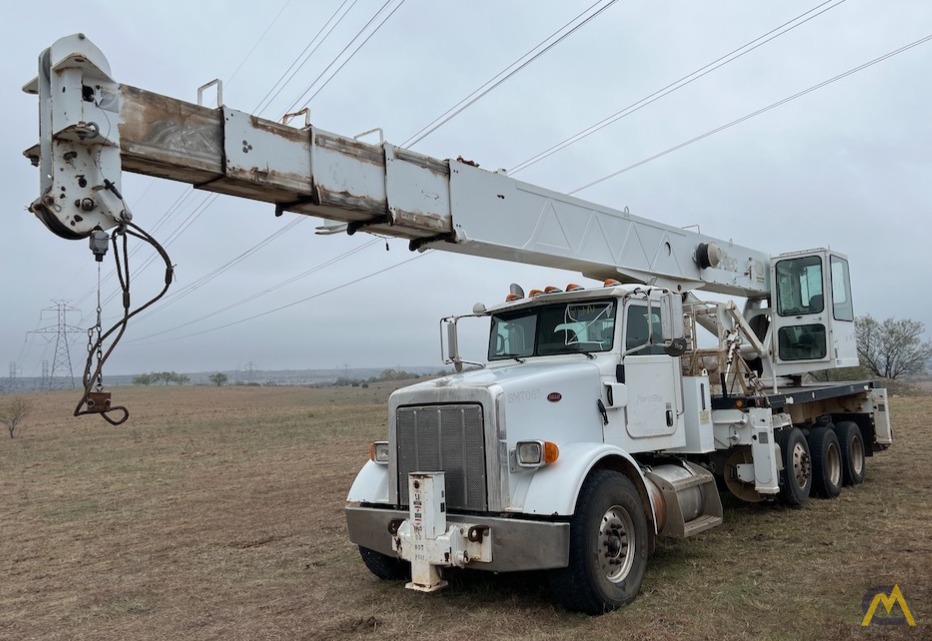 Altec AC38-127S 38-Ton Boom Truck Crane Mounted on Peterbilt 365 6x4 ...