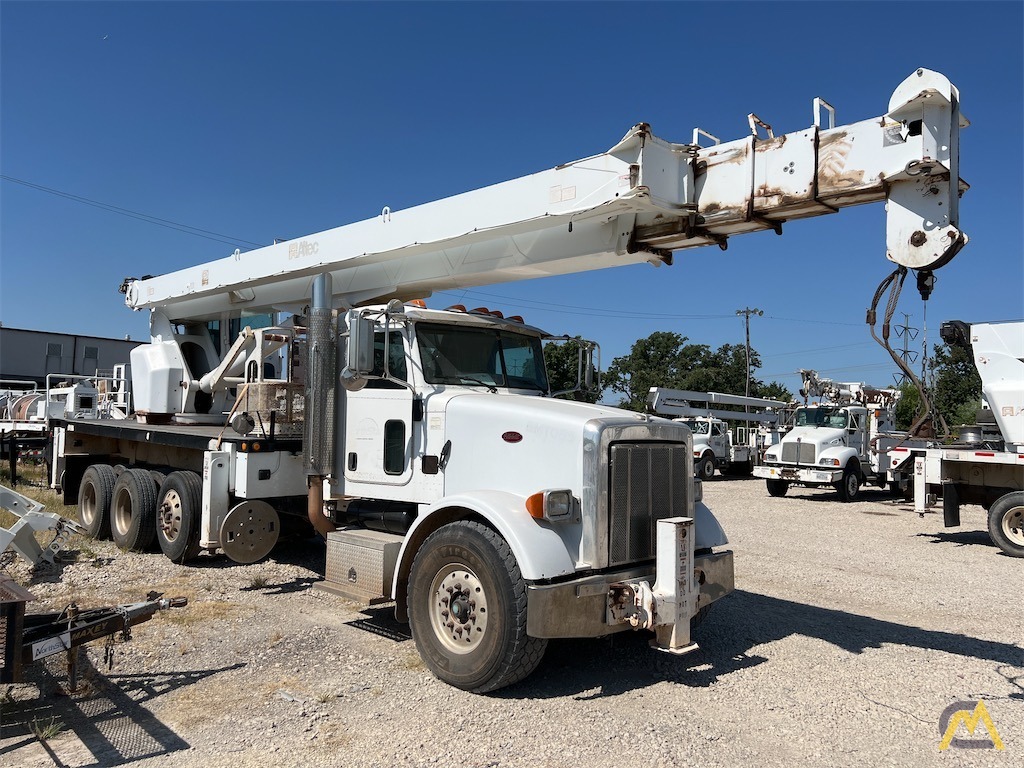 Altec AC38-127S 38-Ton Boom Truck Crane Mounted on Peterbilt 365 For Sale (Auction) Trucks ...