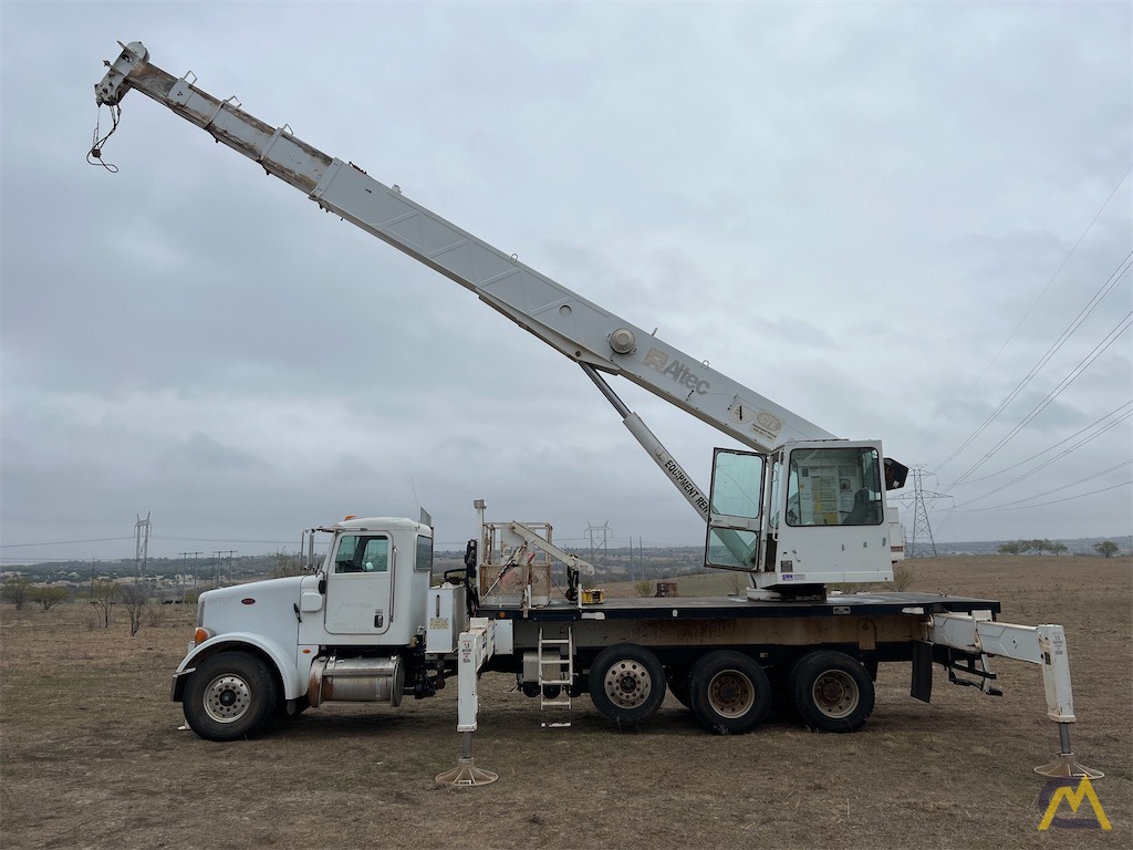 Altec AC38-127S 38-Ton Boom Truck Crane Mounted on Peterbilt 365 6x4 For Sale (Auction) Trucks ...