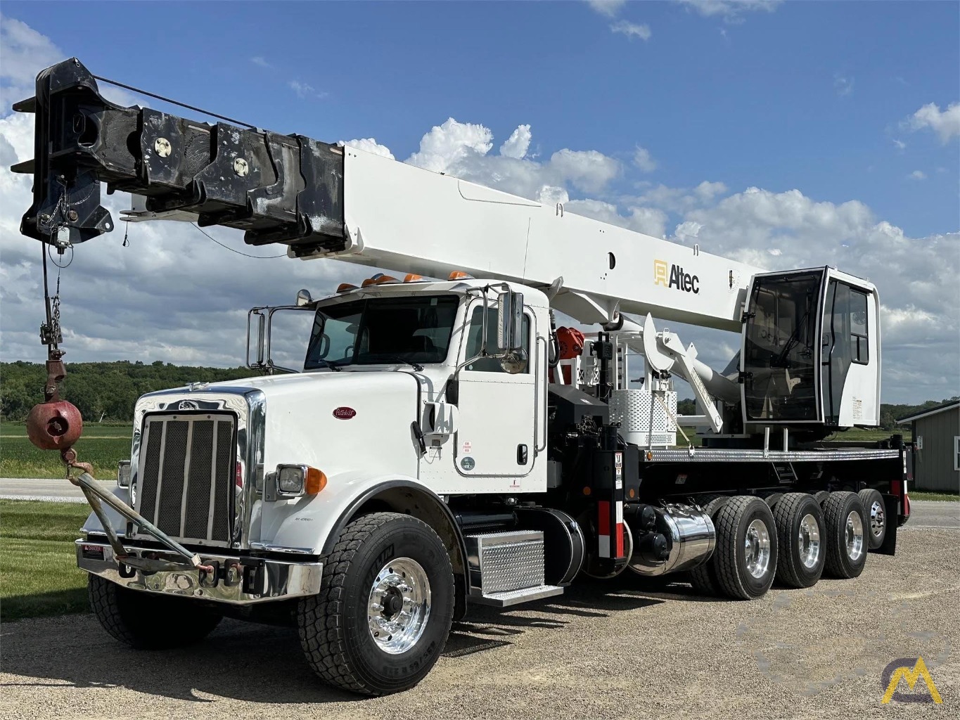 Altec AC40-152S Boom Truck Crane on Peterbilt 365 For Sale Trucks ...