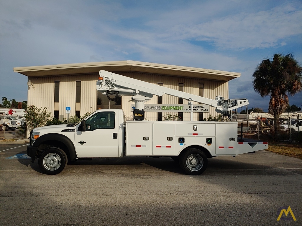 Altec AT235P Cable Placer 2015 Ford F550 XL 4x2 Reg Cab Utility Truck ...