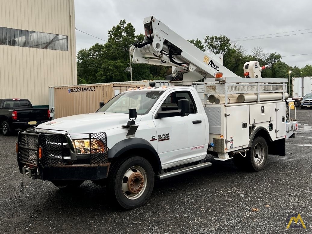 Altec AT36M Bucket Boom on 2015 Ram 5500 4x4 Reg Cab Utility Truck ...