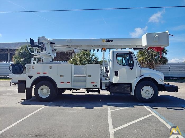 Altec DM47B-TR Digger Derrick on 2014 Freightliner M2 106 Utility Truck ...