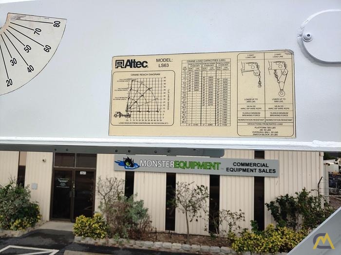 Altec LS63 Sign Crane on 2012 Ford F750 Reg Cab Flatbed Truck For Sale ...