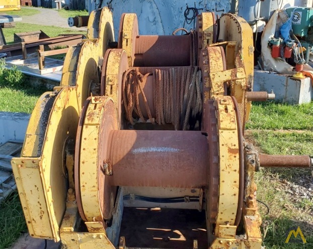 American 210 Tripe Drum Waterfall Hoist Winch For Sale WInches Cranes ...