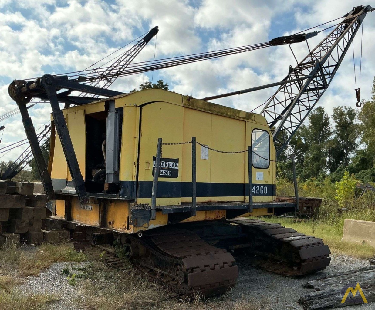 American 4260 Lattice Boom Crawler Crane For Sale (Auction) Hoists ...