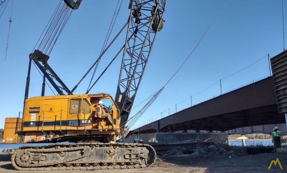 American 9260 Lattice Boom Crawler Crane For Sale Hoists & Material ...
