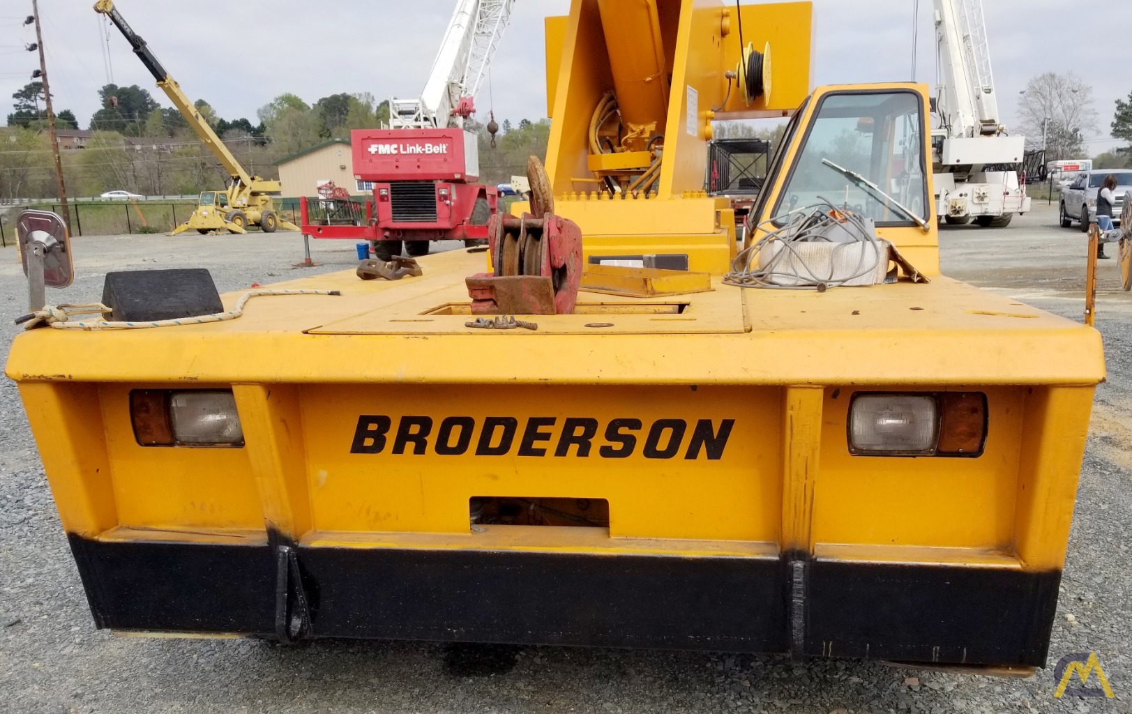 Broderson 15-ton IC-200-2C Carry Deck Industrial Crane For Sale Hoists ...