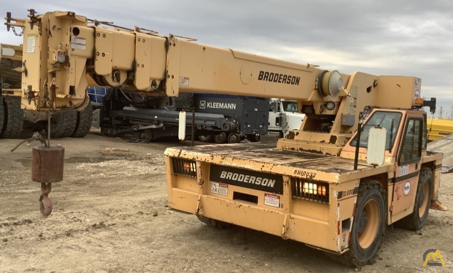 Broderson IC-200-3G 15-ton Industrial Carry Deck Crane For Sale Hoists ...