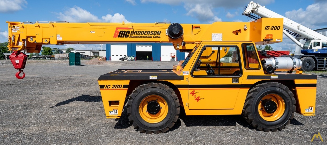 Broderson IC-200-3J Industrial Carry Deck Crane For Sale Hoists ...