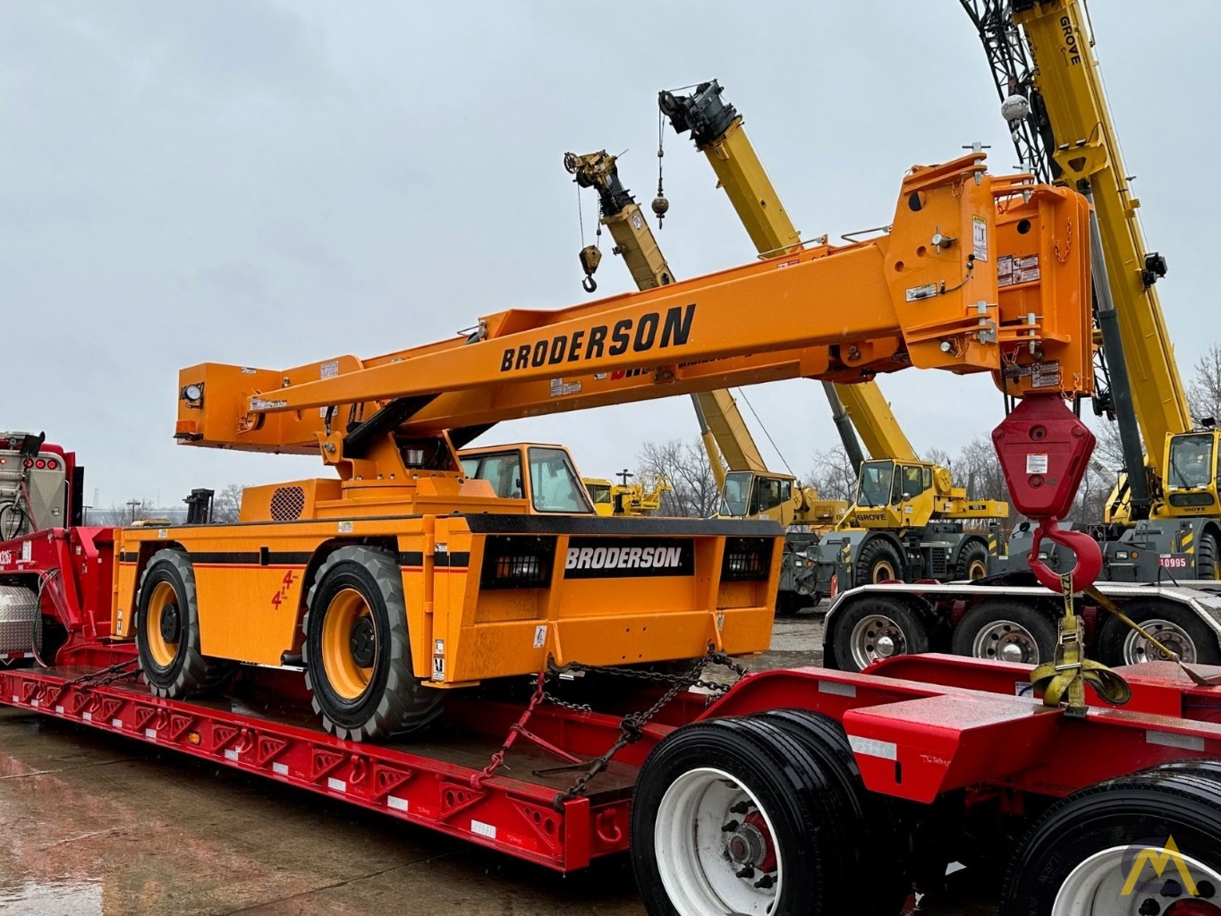Broderson IC-250-3E 18-Ton Carry Deck Crane For Sale or Rent Industrial ...