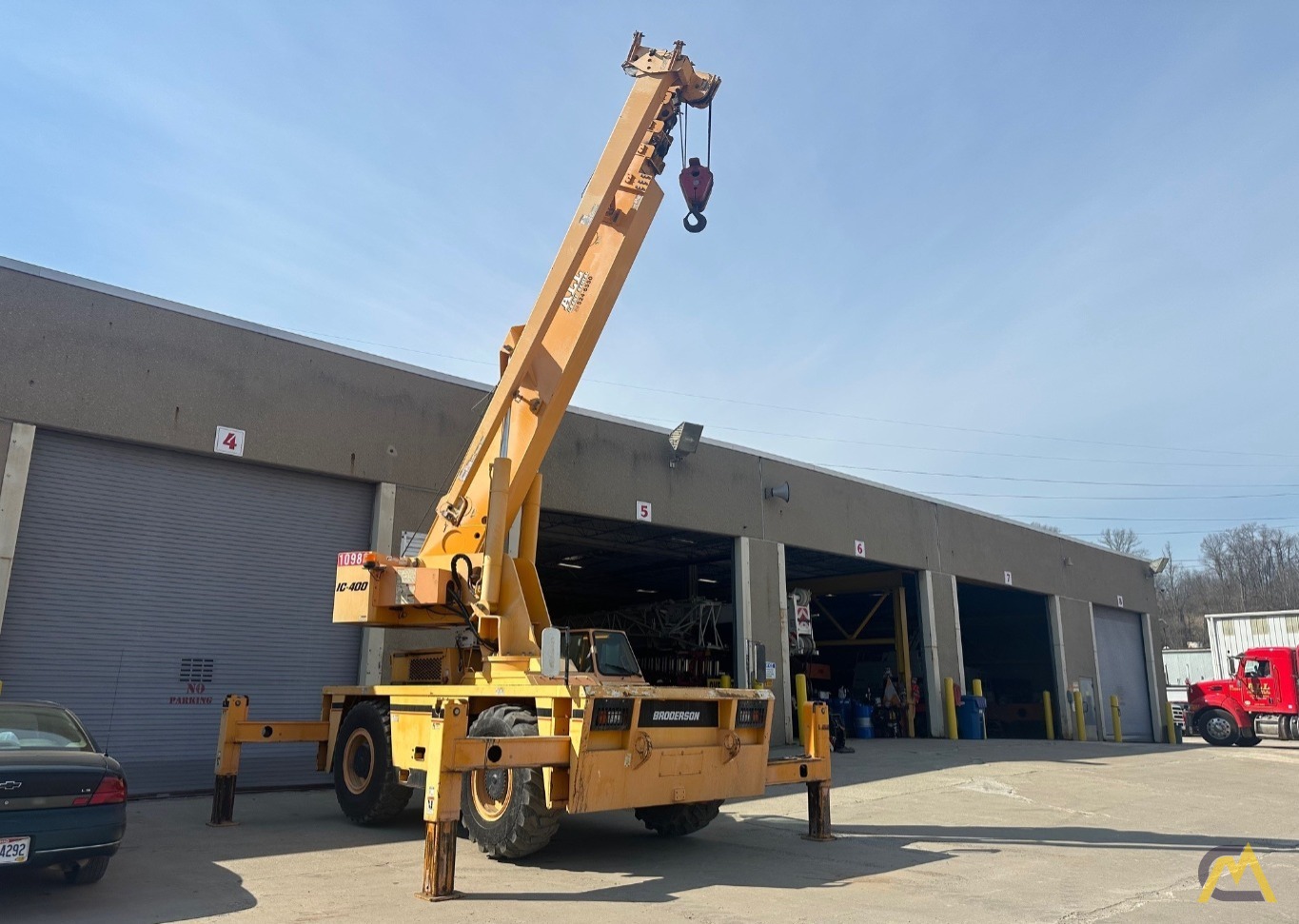 Broderson IC-400-3A Industrial Carry Deck Crane For Sale or Rent Hoists ...