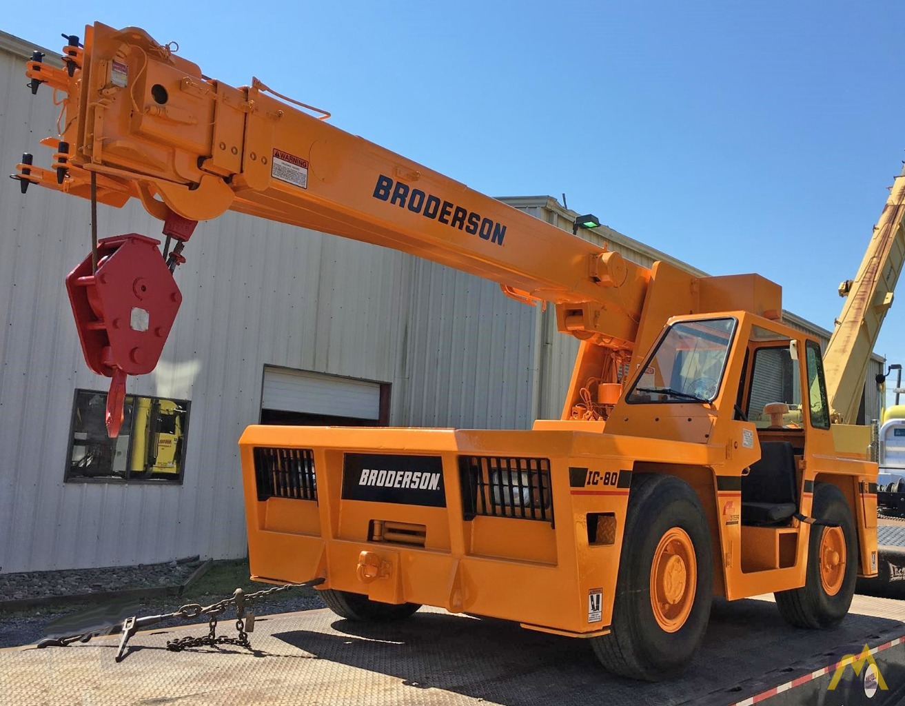 Broderson IC-80-3G 9-Ton Carry Deck Crane For Sale Industrial Hoists ...