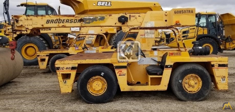 Broderson IC-80-3G 9-ton Carry Deck Industrial Crane For Sale Hoists ...