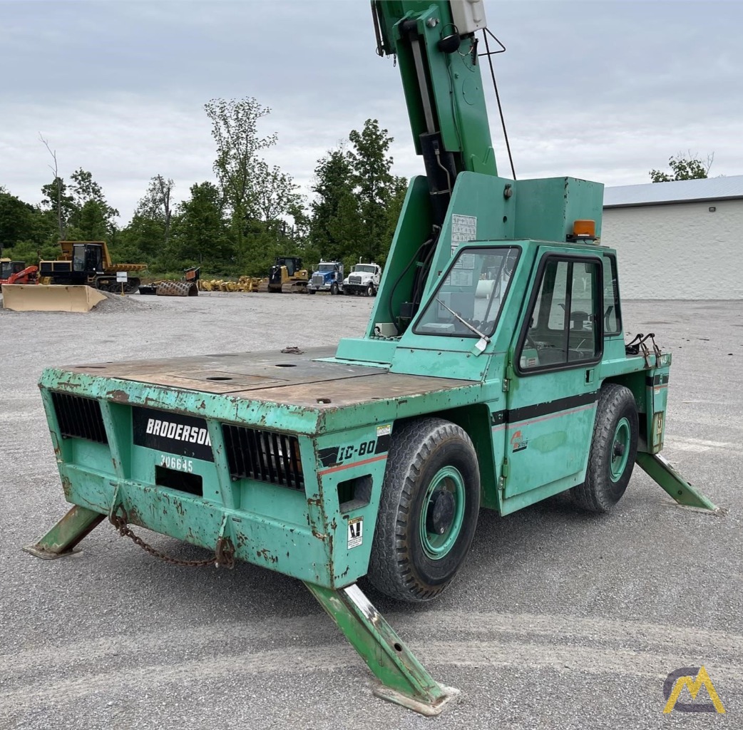 Broderson IC-80-3G 9-ton Industrial Carry Deck Crane For Sale Hoists ...