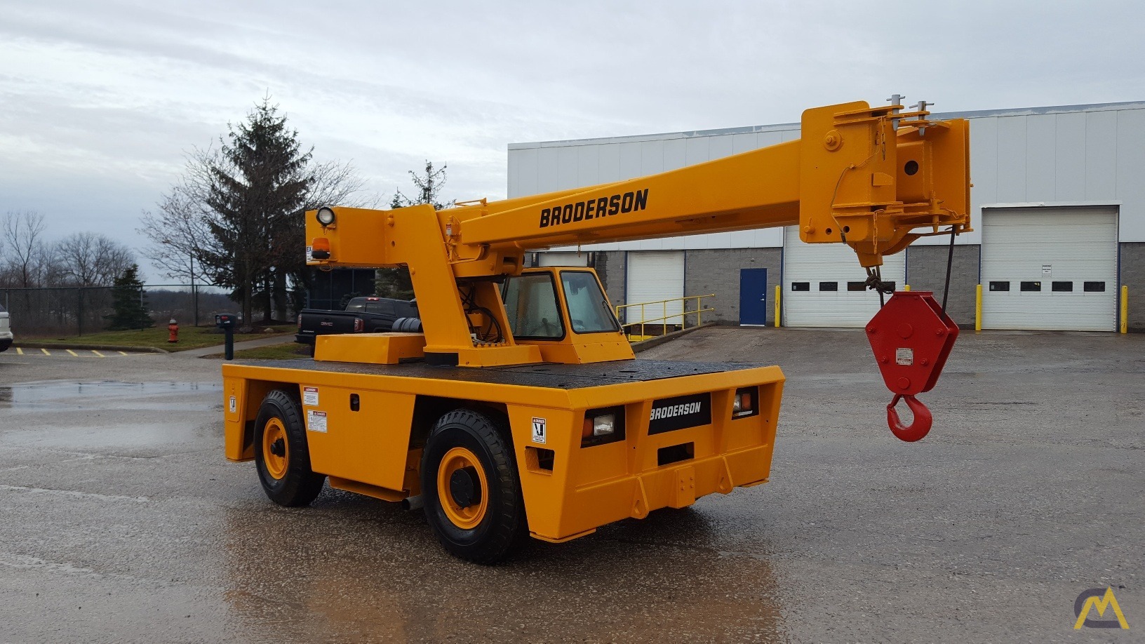 Broderson IC-80-3H 9-Ton Carry Deck Crane For Sale Industrial Hoists ...
