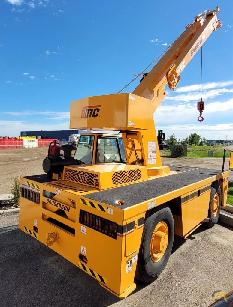 Broderson IC-80-3J 9-ton Industrial Carry Deck Crane For Sale Hoists ...
