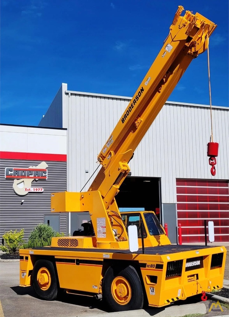 Broderson IC-80-3J 9-ton Industrial Carry Deck Crane For Sale Hoists ...