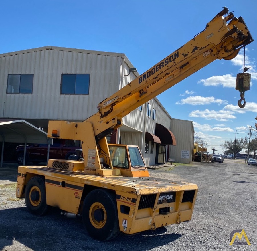 Broderson IC-80-3J 9-Ton Industrial Carry Deck Crane For Sale Hoists ...