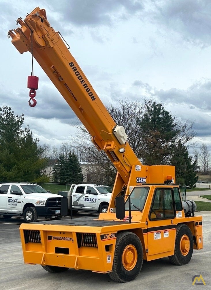 Broderson IC-80-3J Carry Deck Crane For Sale or Rent Industrial Hoists ...
