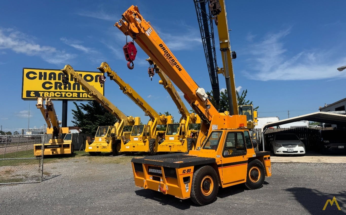 Broderson IC-80-3J Industrial Carry Deck Crane for Sale For Hoists & Material Handlers 35940 ...