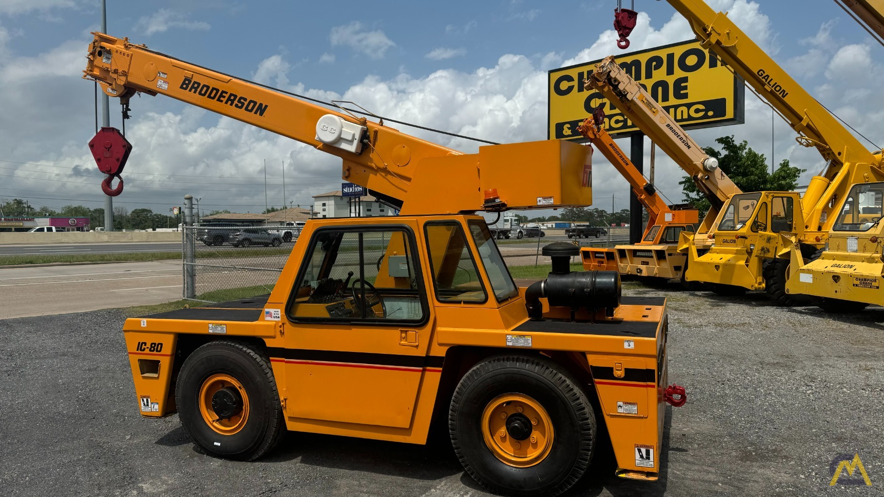 Broderson IC-80-3H Industrial Carry Deck Crane For Sale Hoists & Material Handlers 35503 CraneMarket
