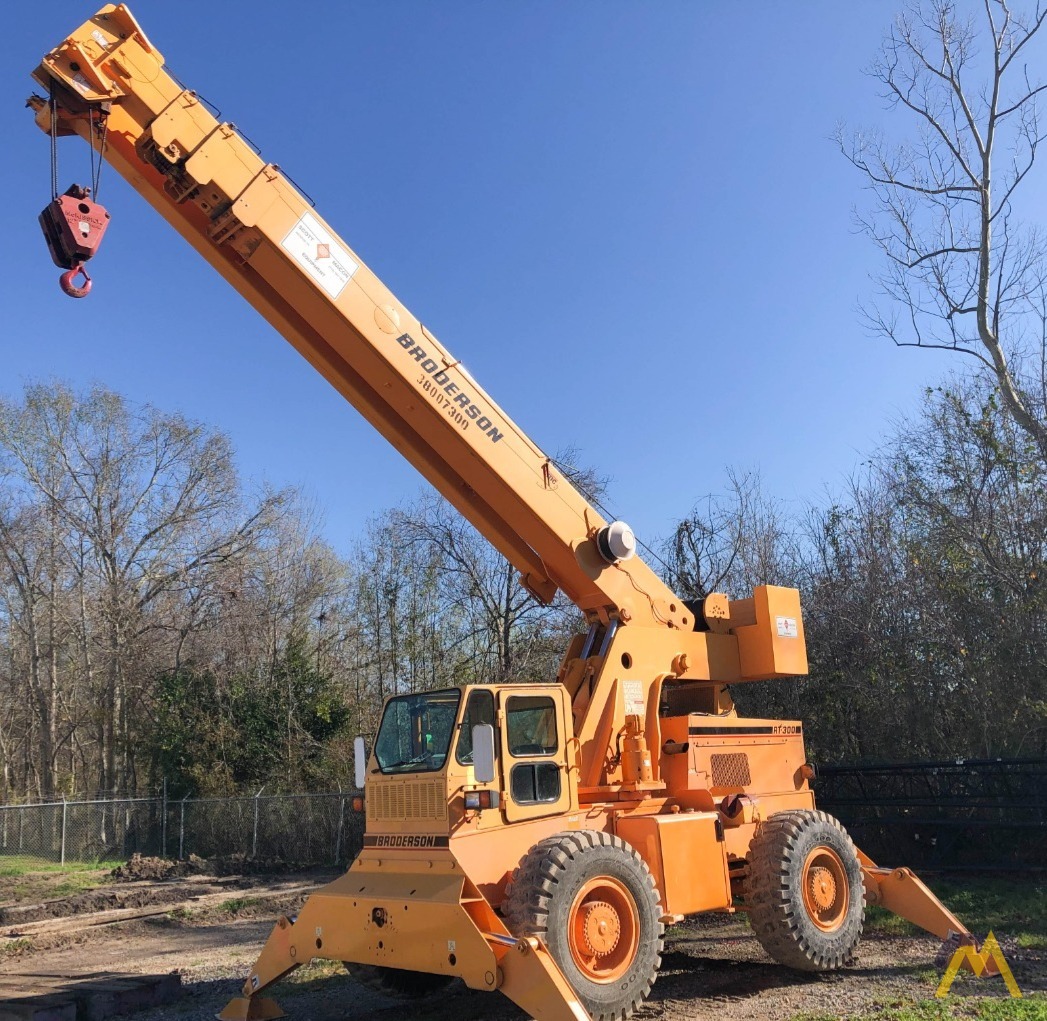 Broderson RT-300-2F 15-Ton Down Cab Rough Terrain Crane For Sale or ...