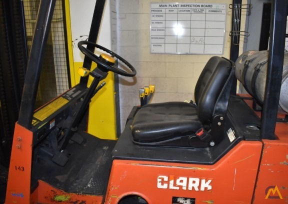 Clark GCS25MB 2.25-Ton Forklift For Sale (Auction) Forklifts ...