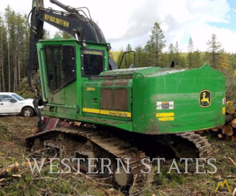 Deere 2154D Forestry Swing Machine For Sale John Material Handlers ...