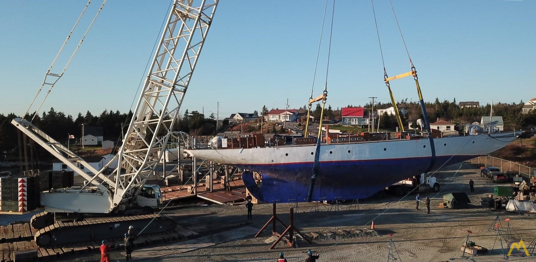 Demag (Terex) CC 2400-1 440-ton Lattice Boom Crawler Crane For Sale ...