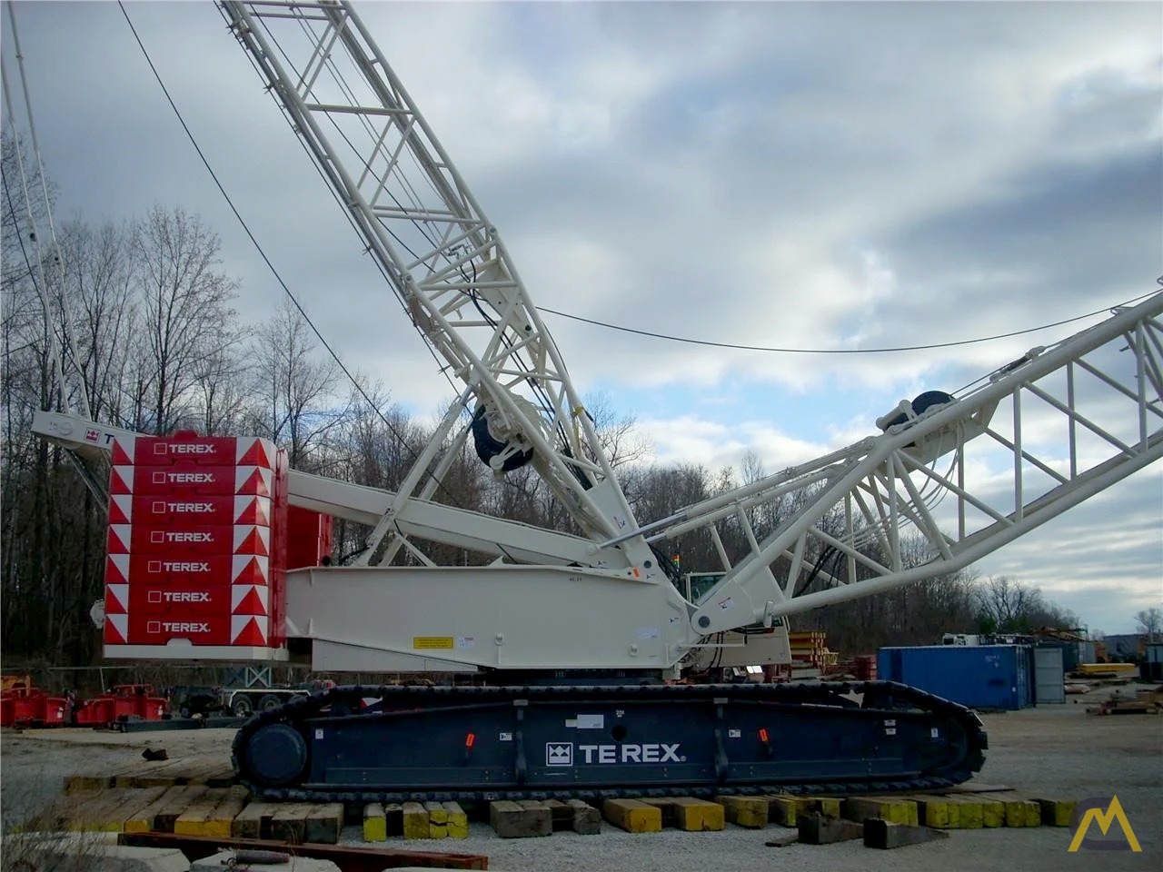 Terex-Demag (Tadano) CC-2400-1 440-ton Lattice Boom Crawler Crane For ...