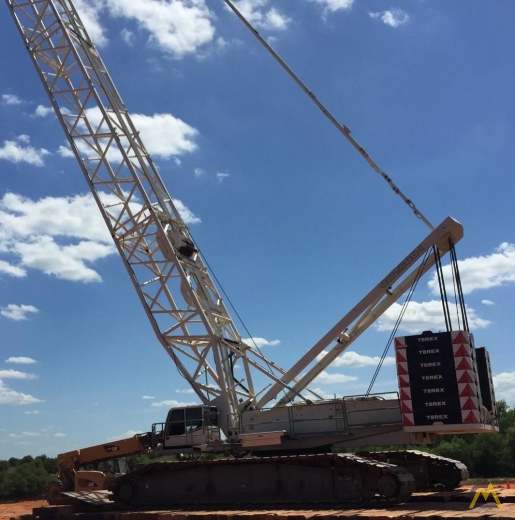 Demag (Terex) CC 2500-1 550-ton Lattice Boom Crawler Crane For Sale Terex Hoists & Material ...