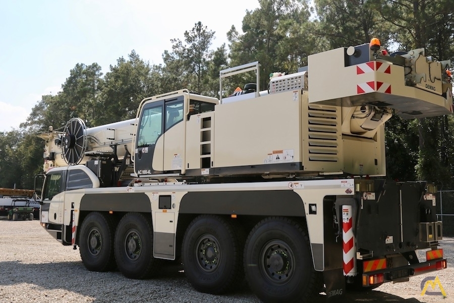Demag AC 100-4L 120-ton All Terrain Crane For Sale & Material Handlers ...