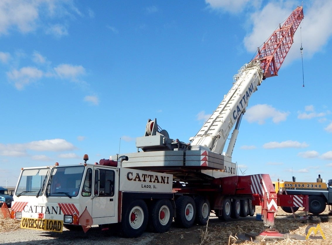 Demag AC 1200 500-Ton All Terrain Crane For Sale Hoists & Material ...