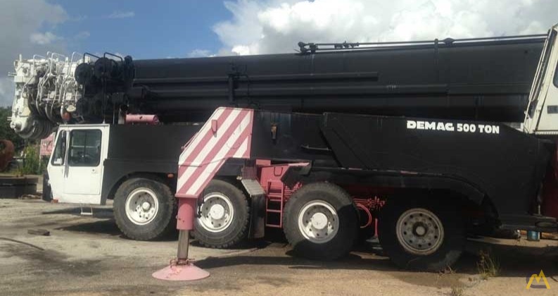 Demag AC 1300 450-Ton All Terrain Crane For Sale Hoists & Material ...