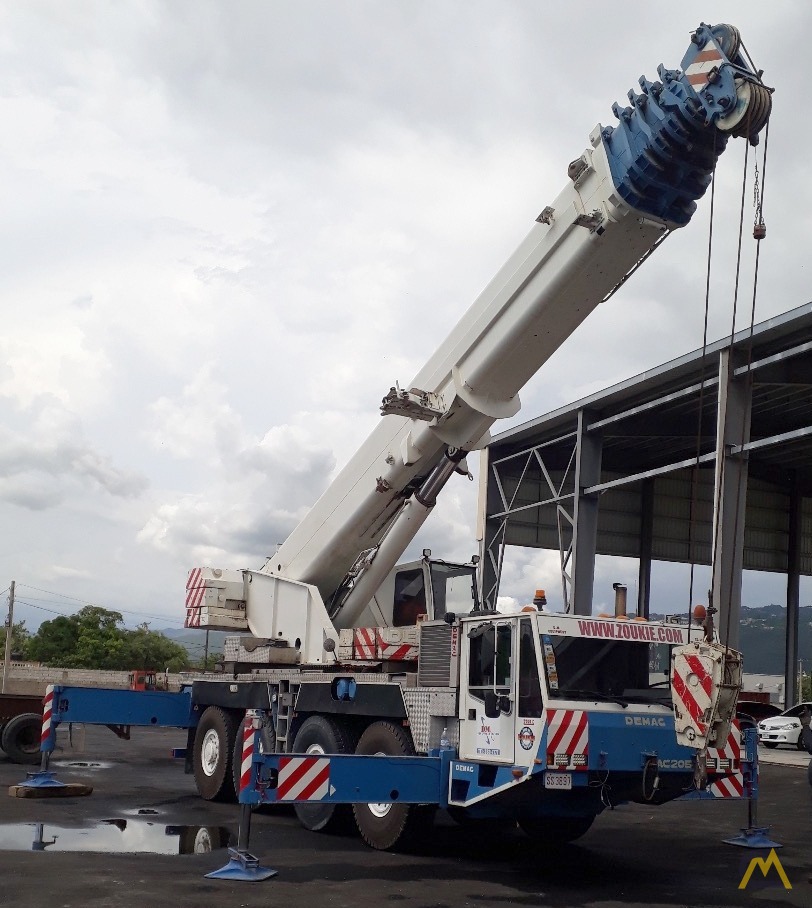 Demag AC 205 100-Ton All Terrain Crane For Sale Hoists & Material ...