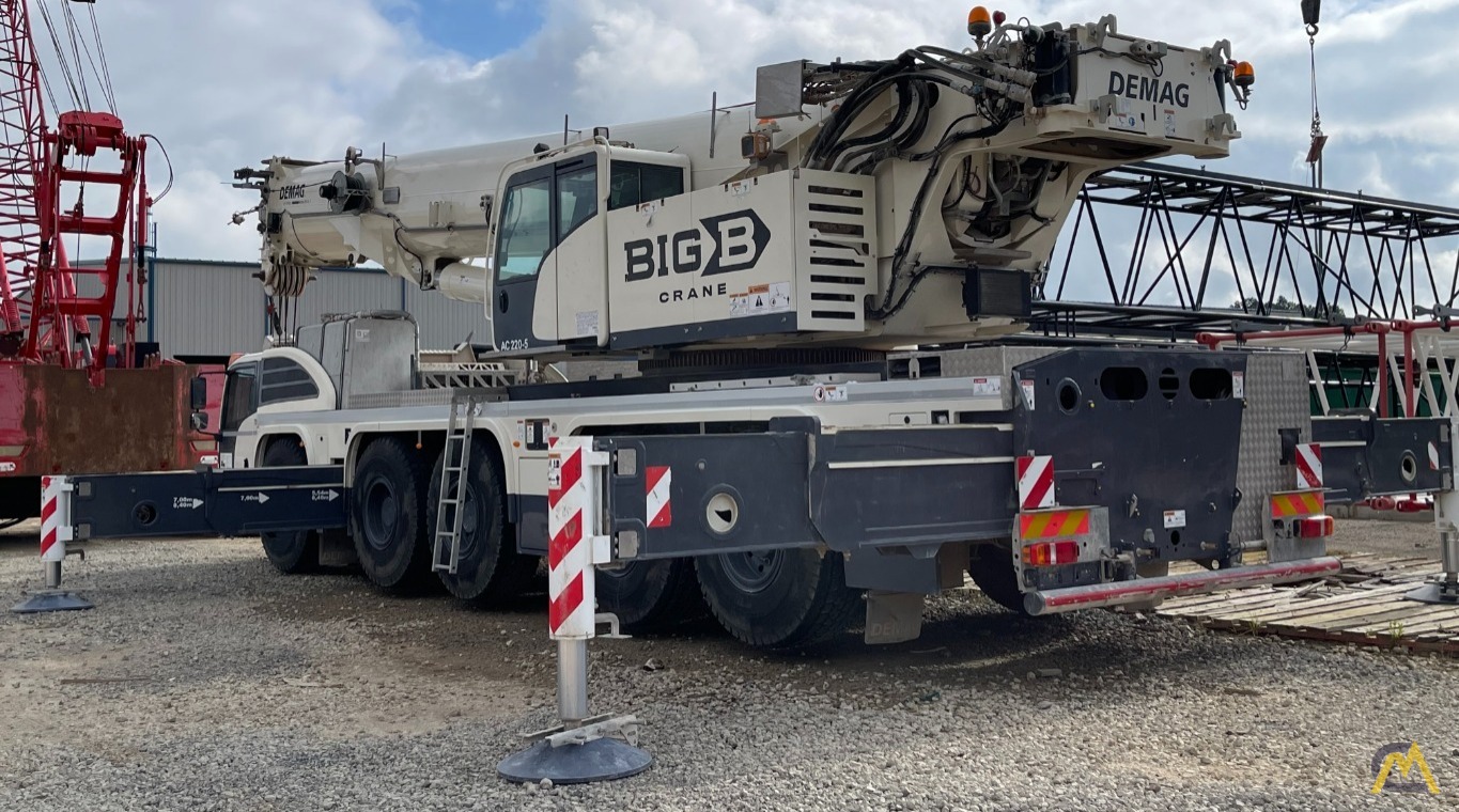 Demag AC 220-5 / Tadano 5.220L-1 245-ton All Terrain Crane For Sale ...