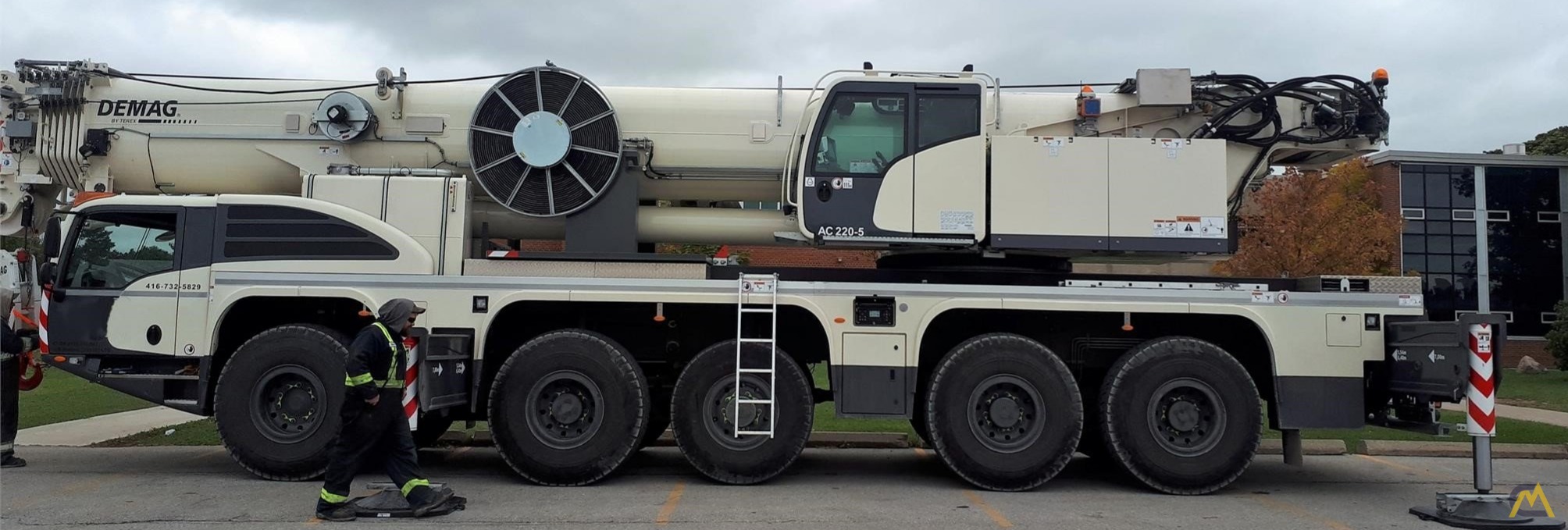 Demag AC-220-5 220-Ton All Terrain Crane For Sale Hoists & Material ...