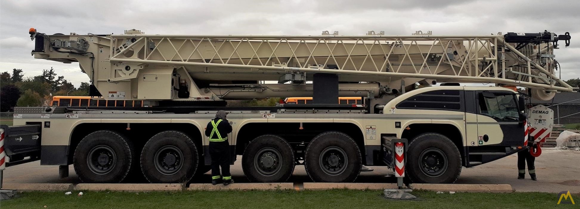 Demag AC-220-5 220-Ton All Terrain Crane For Sale Hoists & Material ...