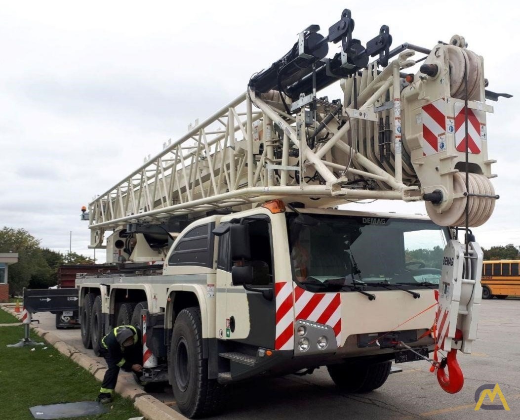 Demag AC-220-5 220-Ton All Terrain Crane For Sale Hoists & Material ...