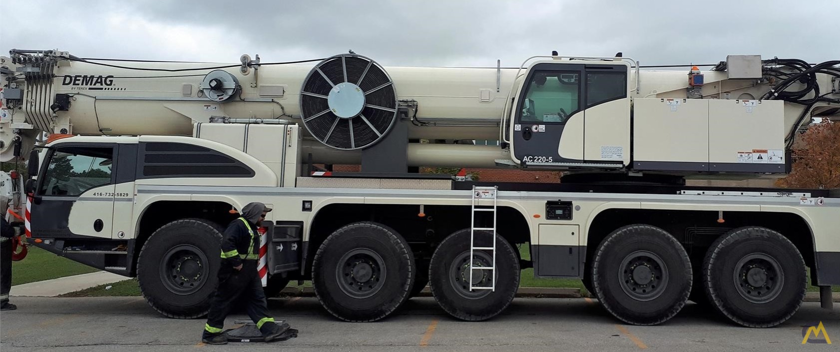 Demag AC 220-5 245-Ton All Terrain Crane For Sale Hoists & Material ...