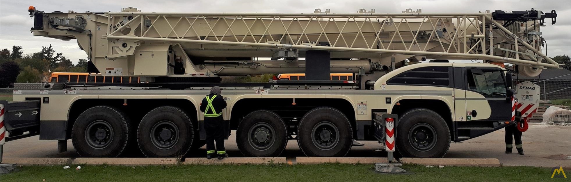 Demag AC 220-5 245-Ton All Terrain Crane For Sale Hoists & Material ...