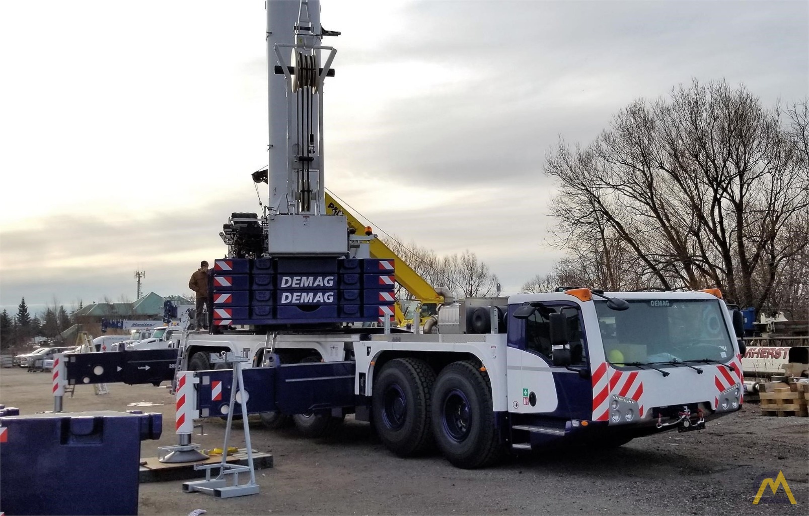 Demag AC 300-6 350-Ton All Terrain Crane For Sale or Rent Hoists ...