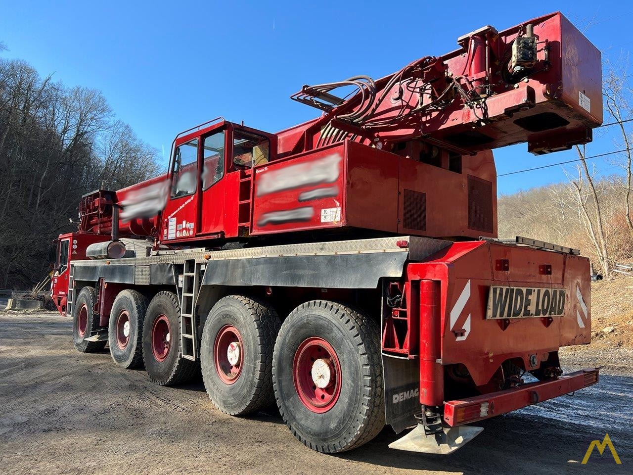 Demag AC 395 150-Ton All Terrain Crane For Sale Hoists & Material ...