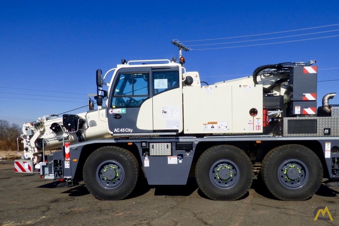 Demag AC 45 City 50-Ton All Terrain Crane For Sale & Material Handlers ...